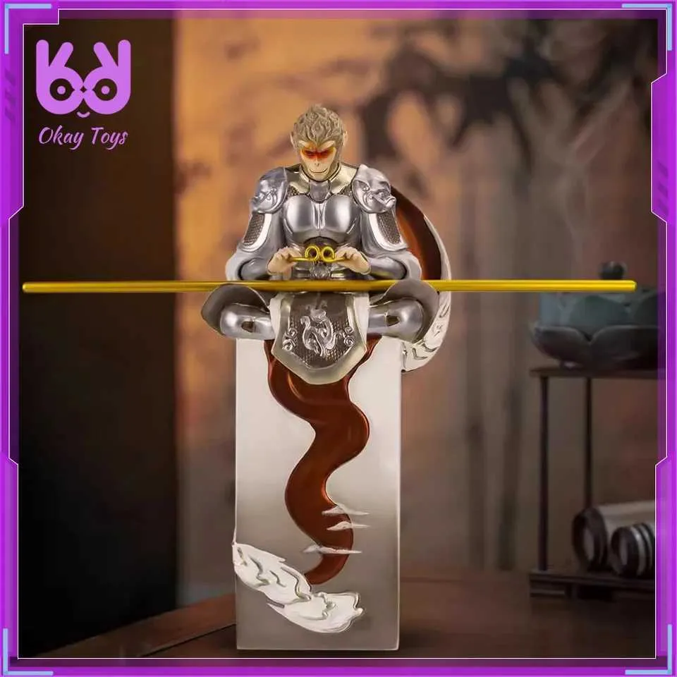 DHgate.com:Black Myth: Wukong Action Figure - Sun Wukong Toy, Monkey King Bar Prop, Gamer ...