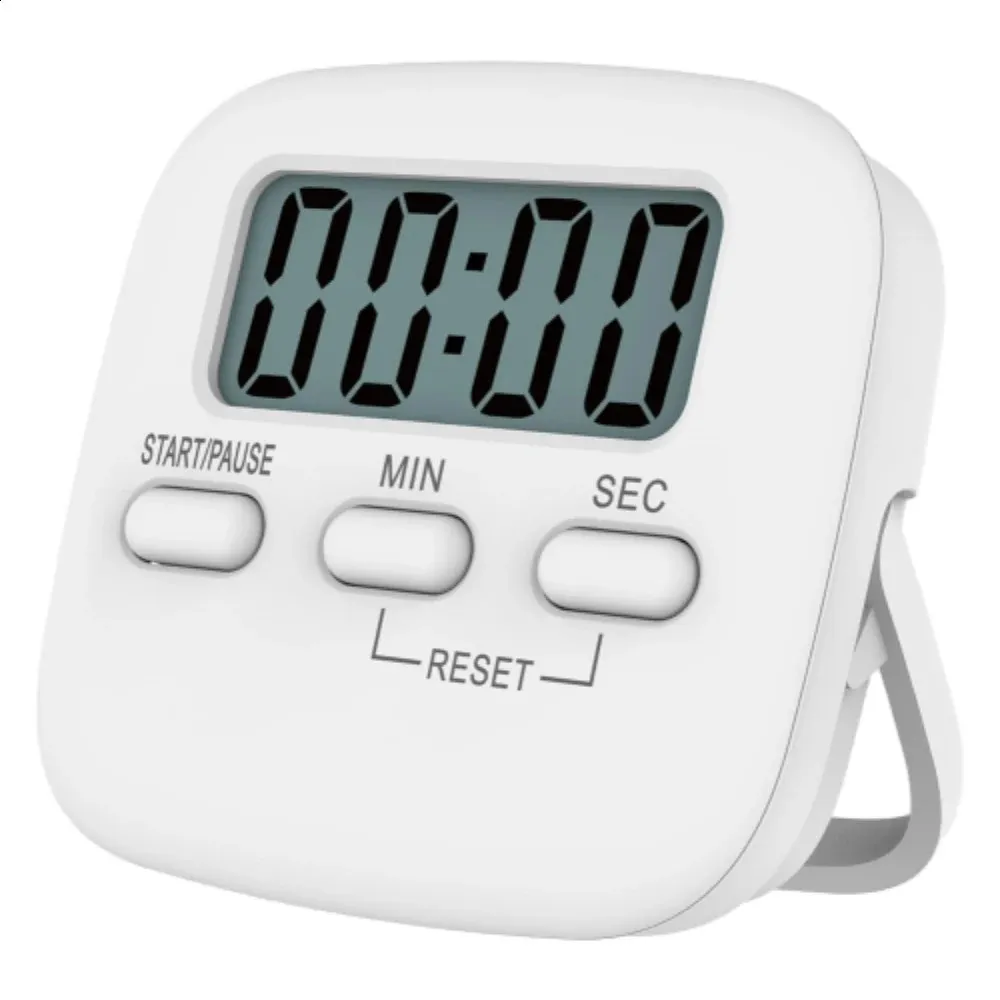 Large LCD Screen Kitchen Timer, Countdown Alarm Clock with Clockwise ...