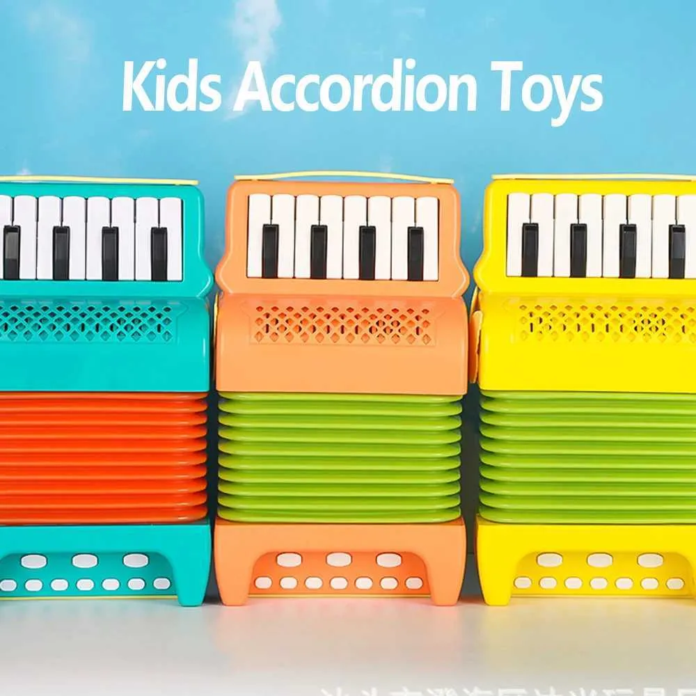 Kids Accordion: 10 Keys 8 Bass, Beginner Musical Instrument Toy - Fun ...
