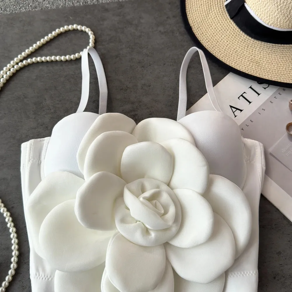 Sweetheart Spaghetti Strap Floral Camisole Top: Stylish & Versatile ...