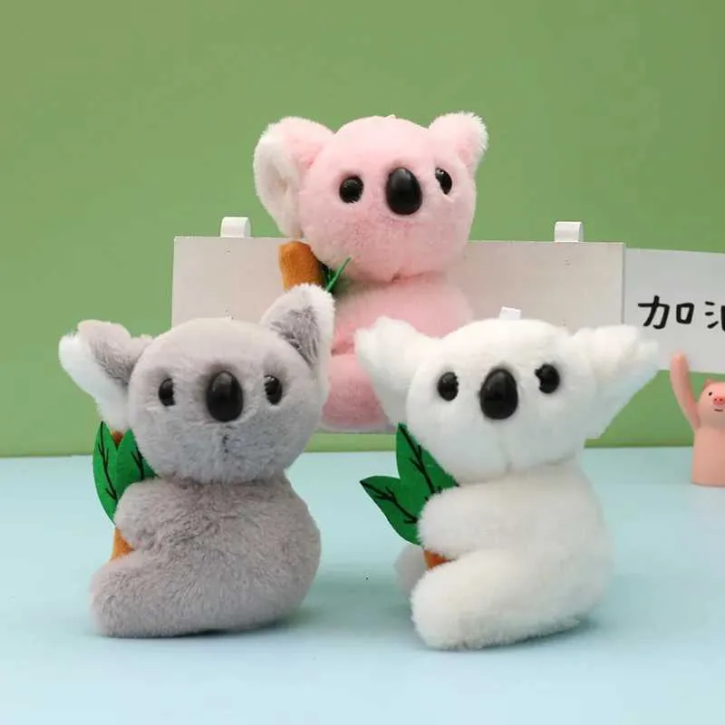 Cute Koala Plush Keychain - Soft Stuffed Animal Toy, Bag Pendant Charm ...