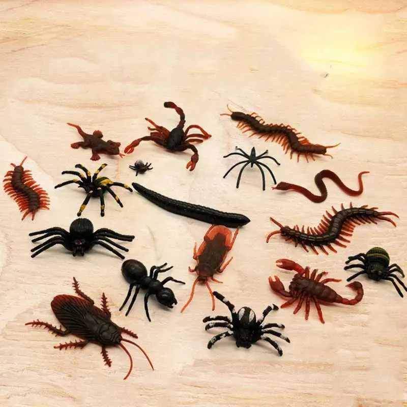 DHgate.com:Realistic Rubber Insects, 20Pcs Halloween Party Prank Toys ...