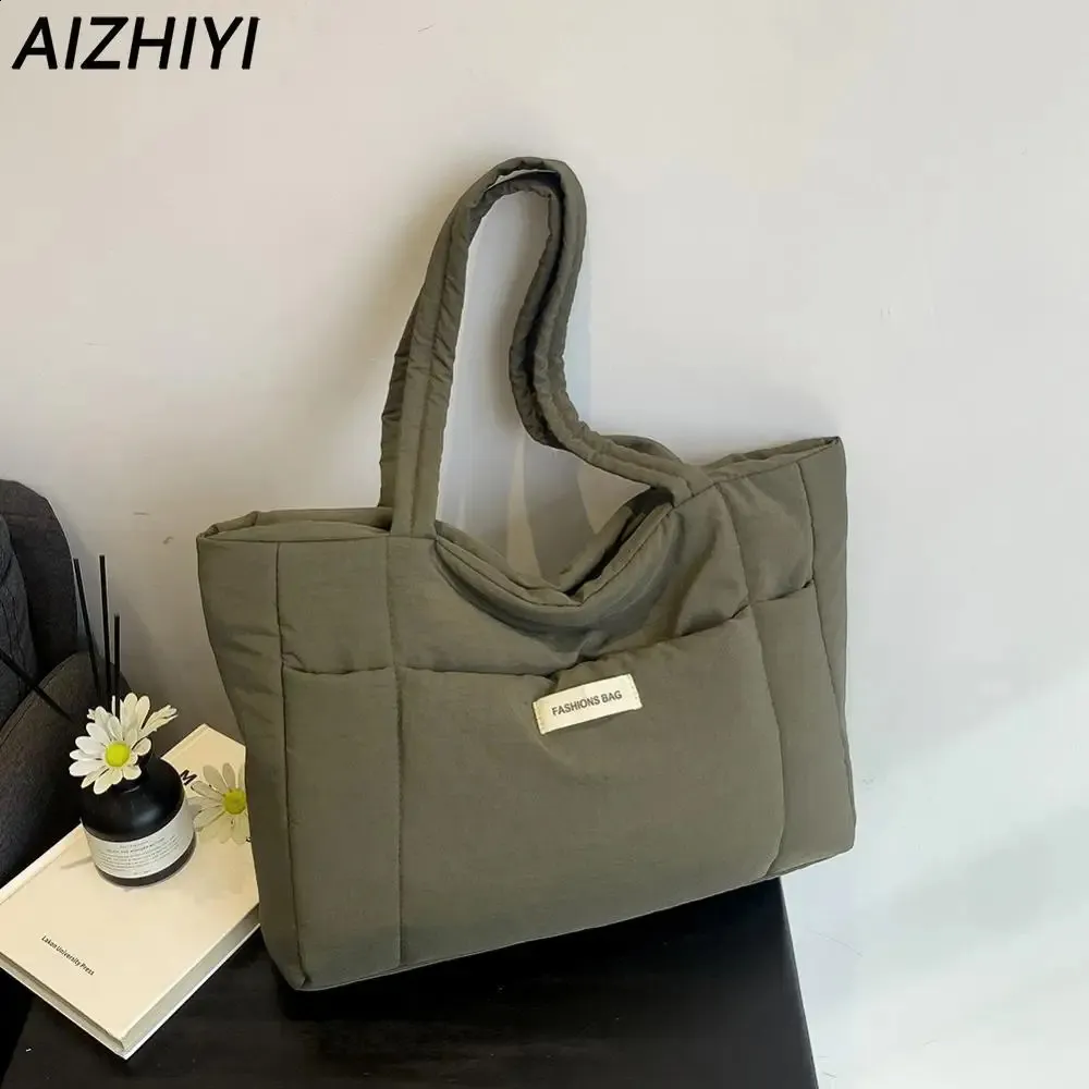 Quilted Tote Bag: Nylon Puffer Handbag, Lightweight & Stylish - Shop ...