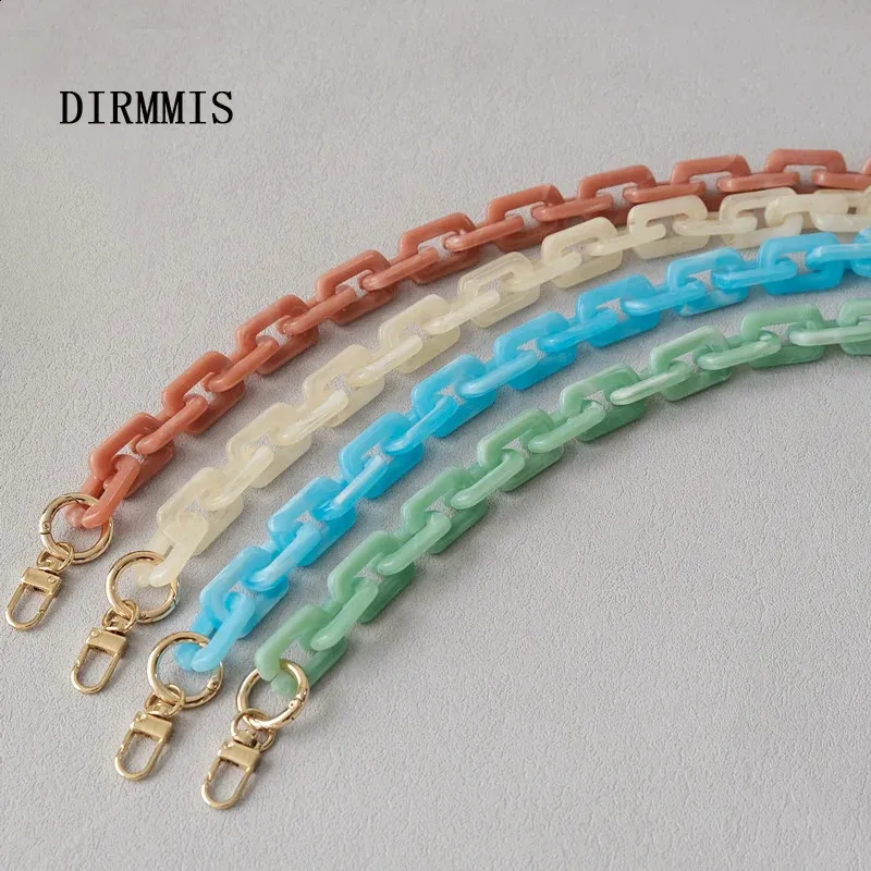 Detachable Candy Color Bag Chain Strap: Premium Acrylic Handbag Chains ...