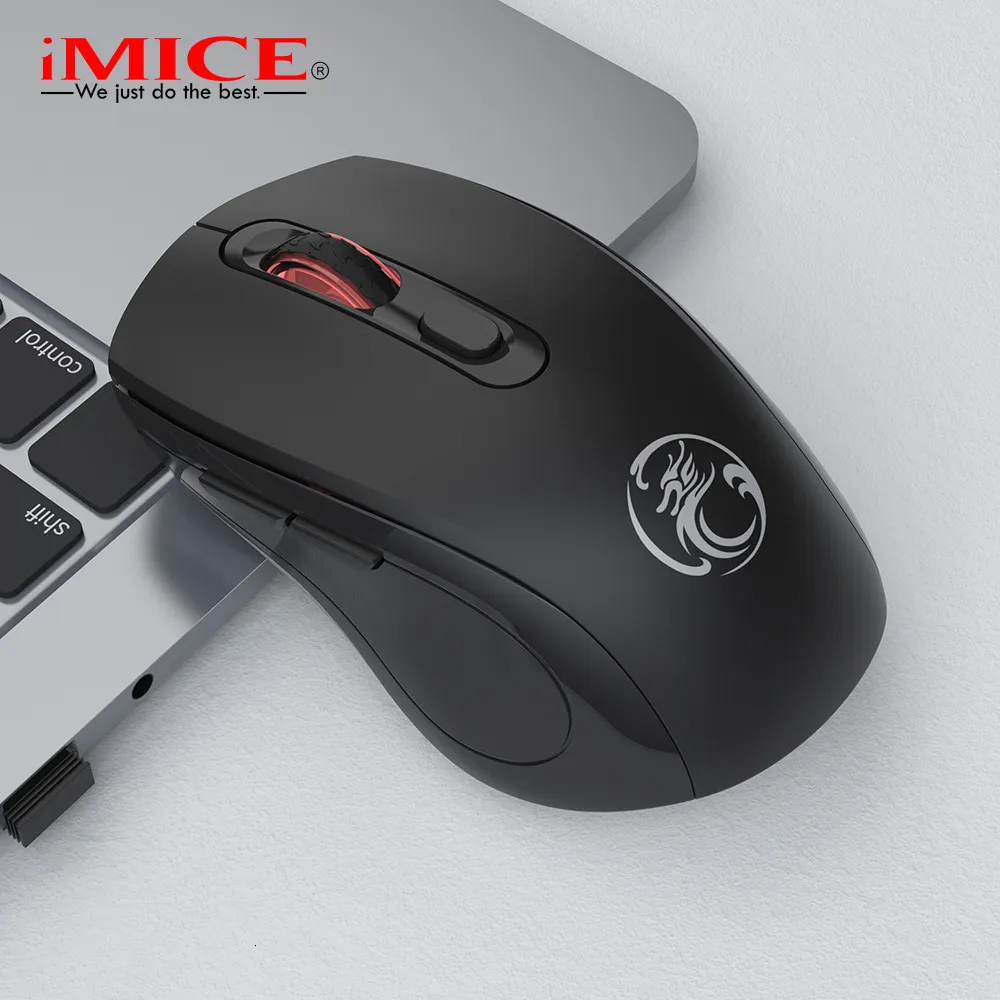 DHgate.com:IMICE Silent Wireless Gaming Mouse - Rechargeable Dual-Mode 6-Button Ergonomic ...