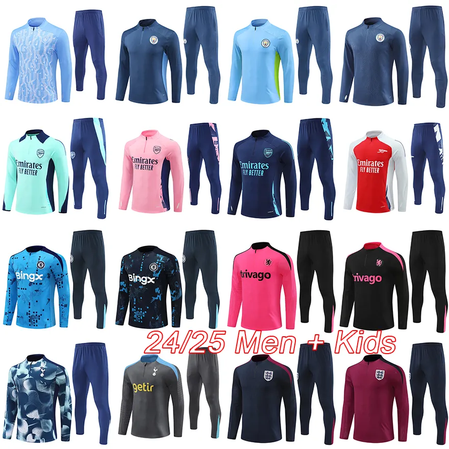 Englands Football Tracksuit Set With Arsen Spurs, Chelse City, VIRGIL ...