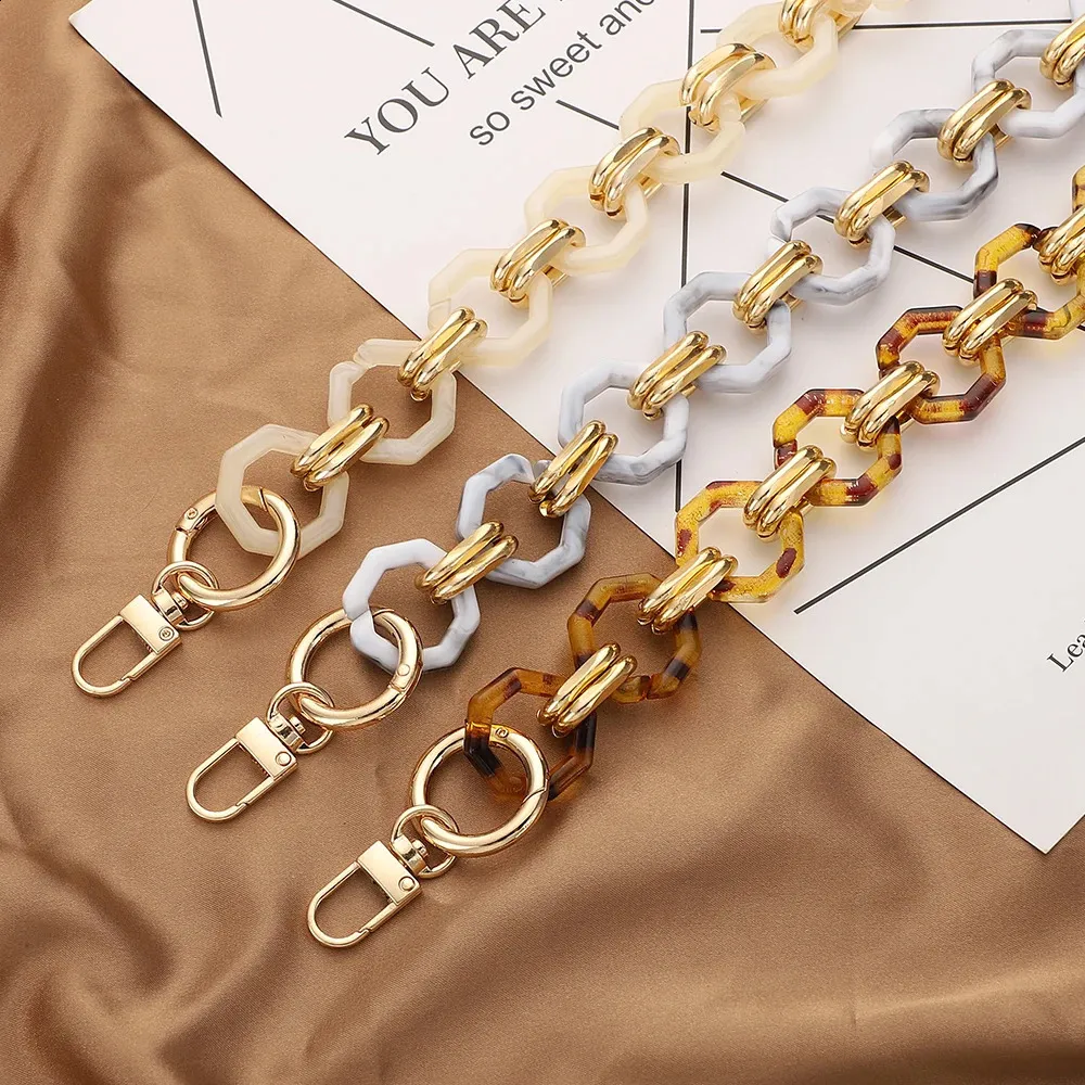 Matte Frosted Colored Acrylic Bag Chains Resin Cross Shaped DIY ...