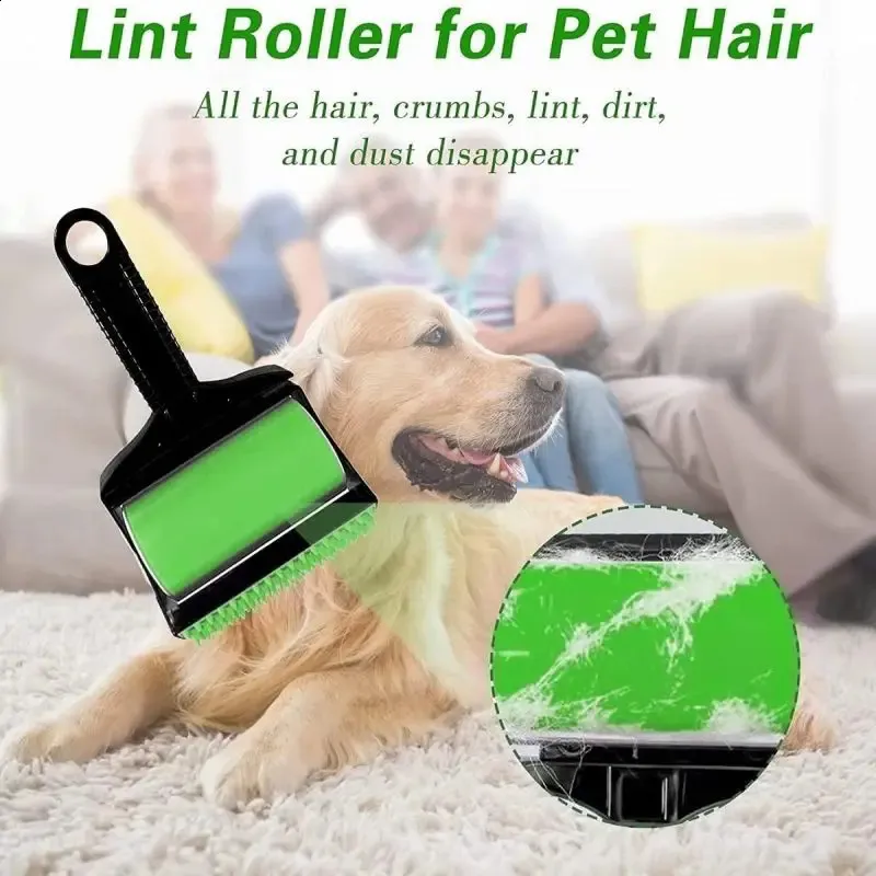 DHgate.com:2-Pack Pet Hair Remover Roller, Reusable Lint Roller for ...