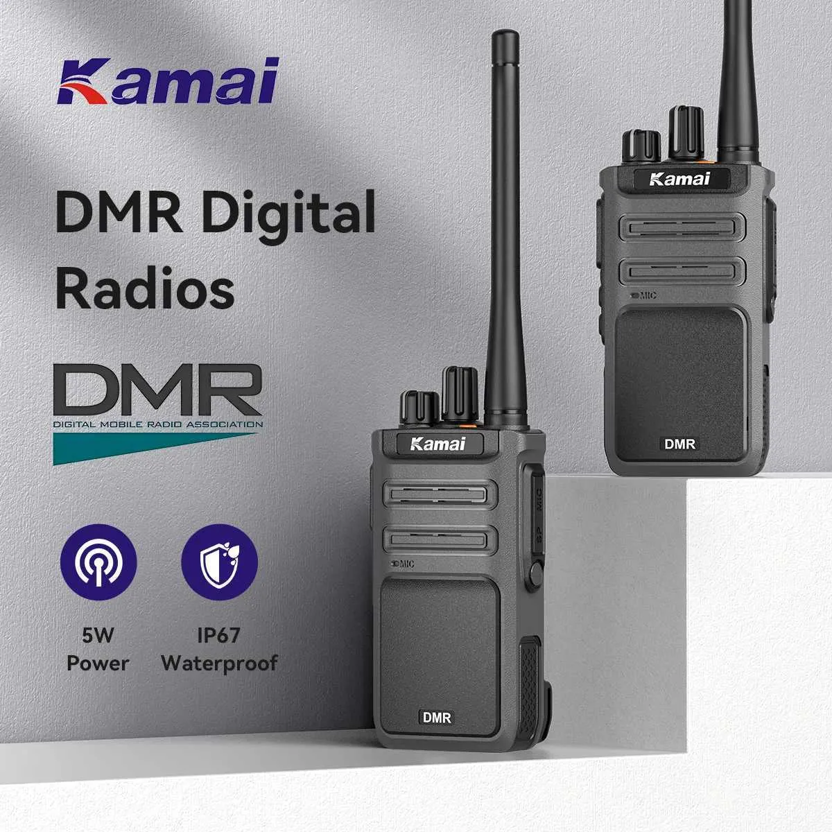 Long Range Two Way Radios Digital Portable Communication Device With ...