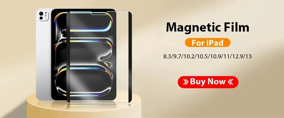 Anti-Glare Privacy Screen Protector for iPad - PET Soft Film, Anti-Peep ...