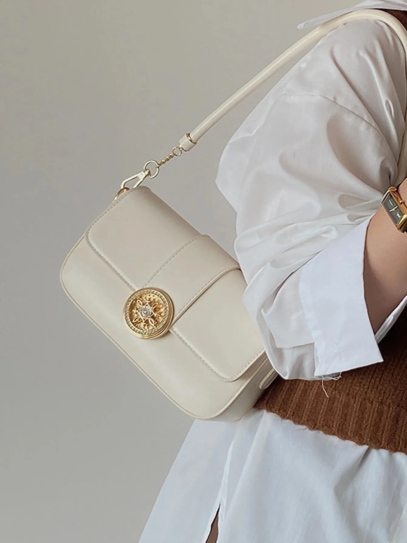 Fa Bang Bao: Stylish Bao Handbag Women's Versatile Underarm/Crossbody ...