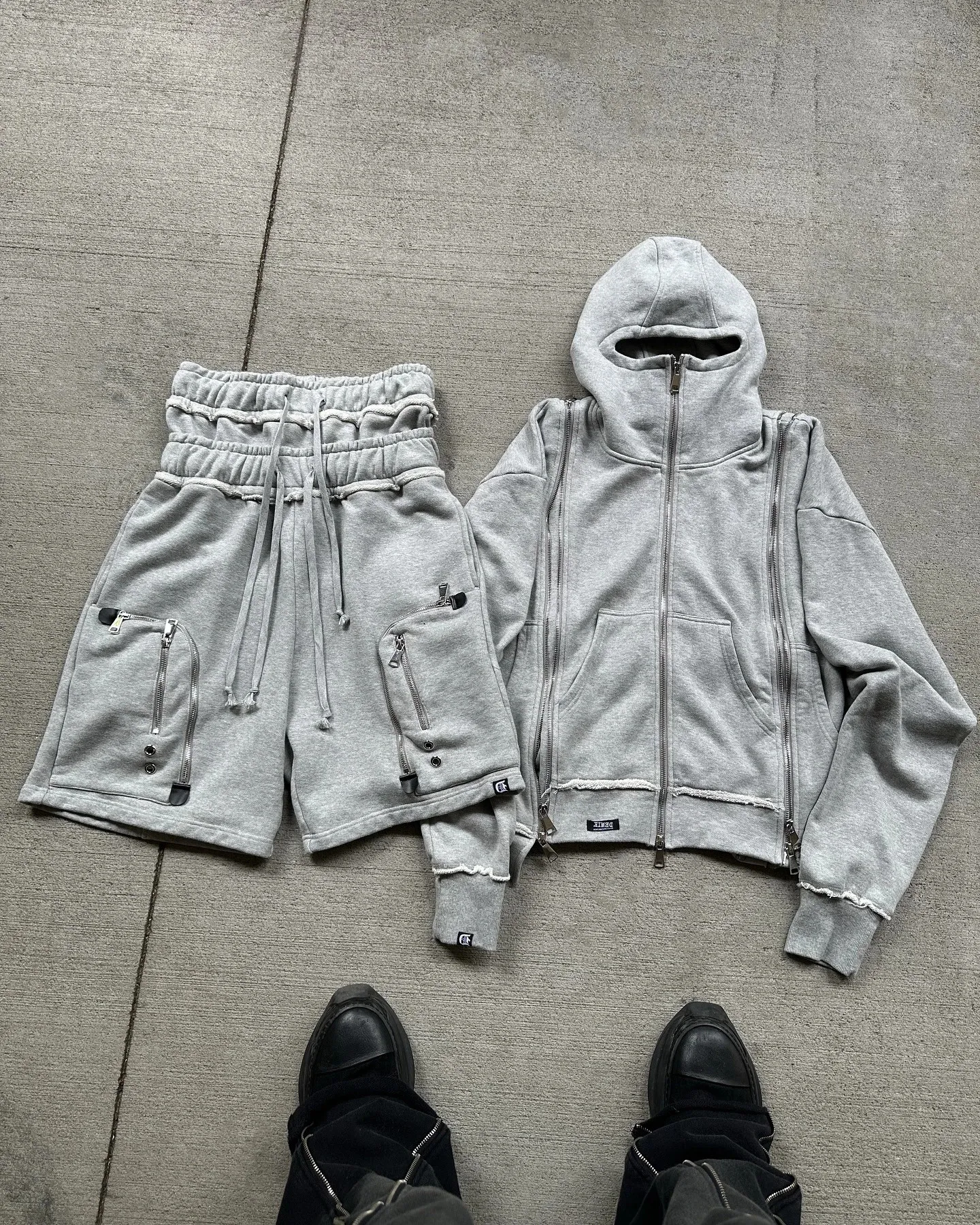 Y2K Men's Hip Hop Rock Double Layered comfrt hoodie and Y2K Men's Hip Hop Rock Double Layered comfrt hoodie and