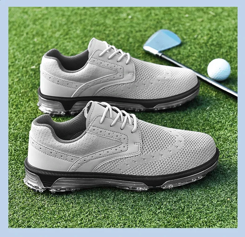 Men's Golf Shoes: Lightweight Sport Sneakers for Golfers | Comfortable ...