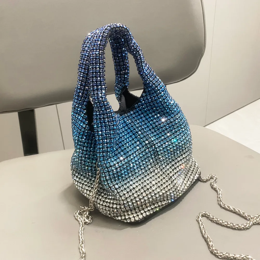 Rhinestone Sparkly Shoulder Bag With Diamonds And Shiny Crystal ...