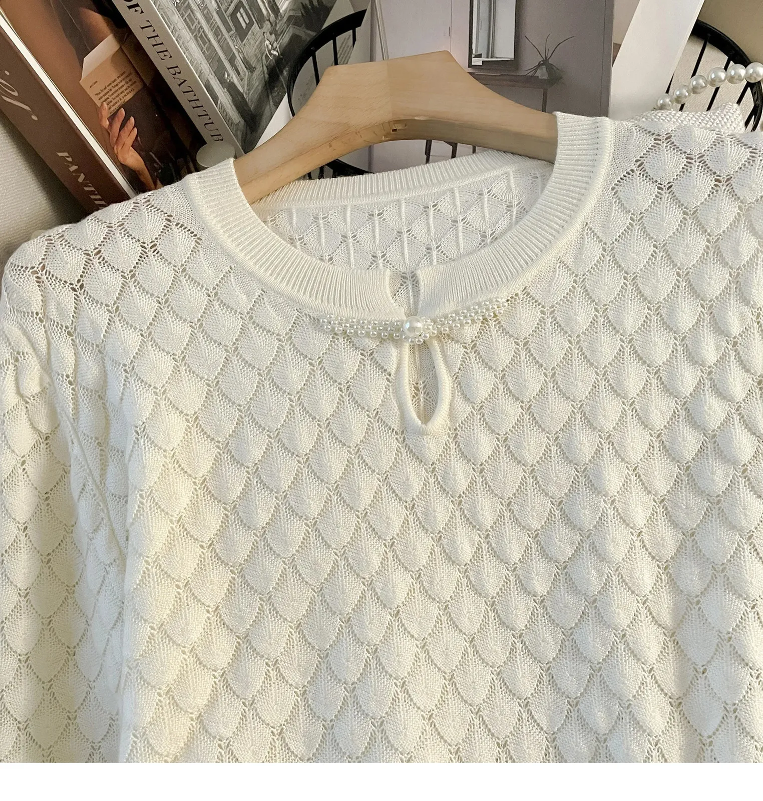 Autumn Knit Set: Women's Two Piece Sweater & Skirt Outfit - Long Sleeve ...