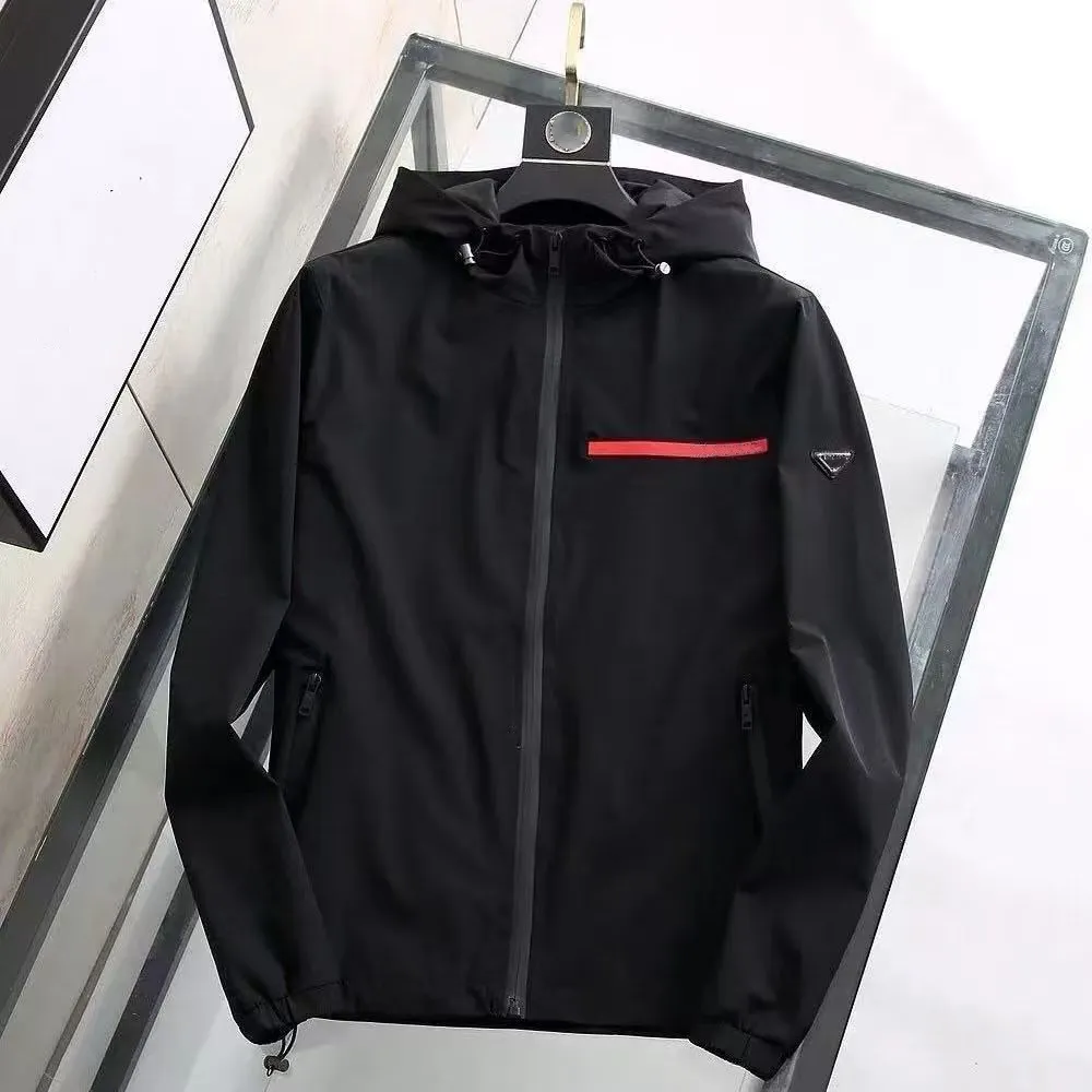 Designer Inverted Triangle Mens Designer Windbreaker Jacket For Men And ...