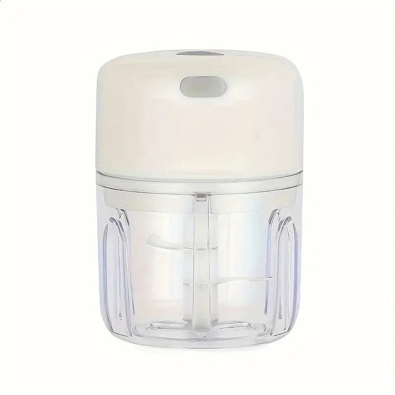Electric Mini Food Chopper - Portable Electric Garlic and Vegetable ...