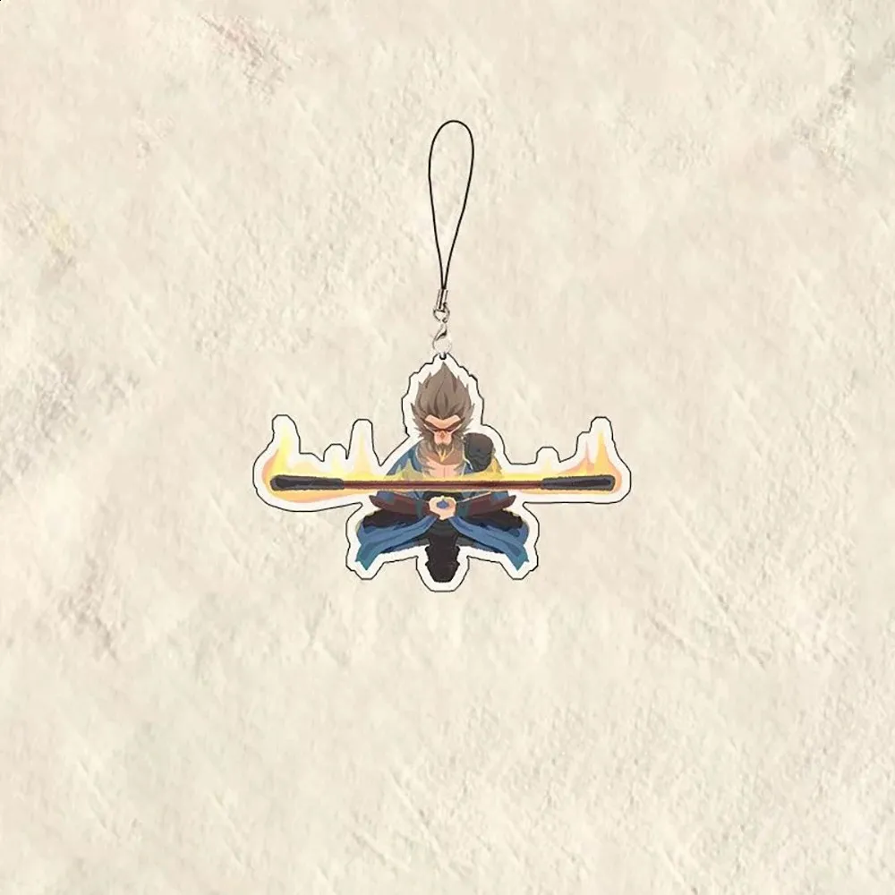 Black Myth Wukong Monkey King Cartoon Airplane Keychain Perfect For ...
