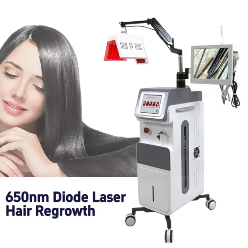 Scalp Care Scanner 5 In 1 Desktop Laser Hair Growth Machine Anti Hair ...