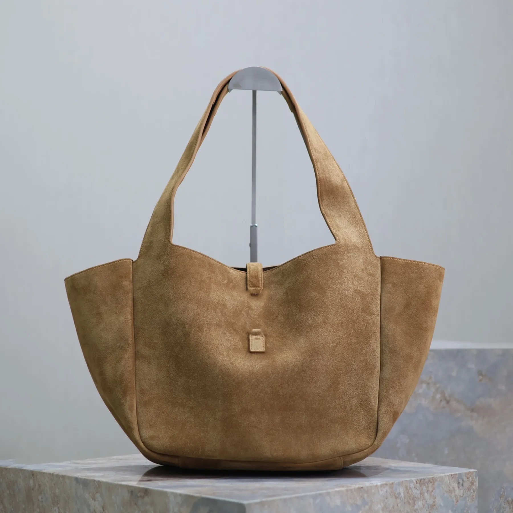 Bea 10A Genuine Leather Suede Tote Luxury Handbag... From Catchmybag666 ...