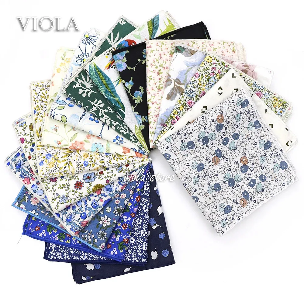 Floral Handkerchiefs: Premium Cotton Hankies - Perfect for Weddings ...