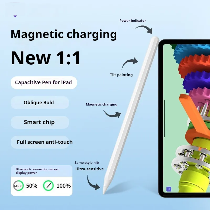 Premium Magnetic Charging Stylus Pen - Compatible with Capacitive ...