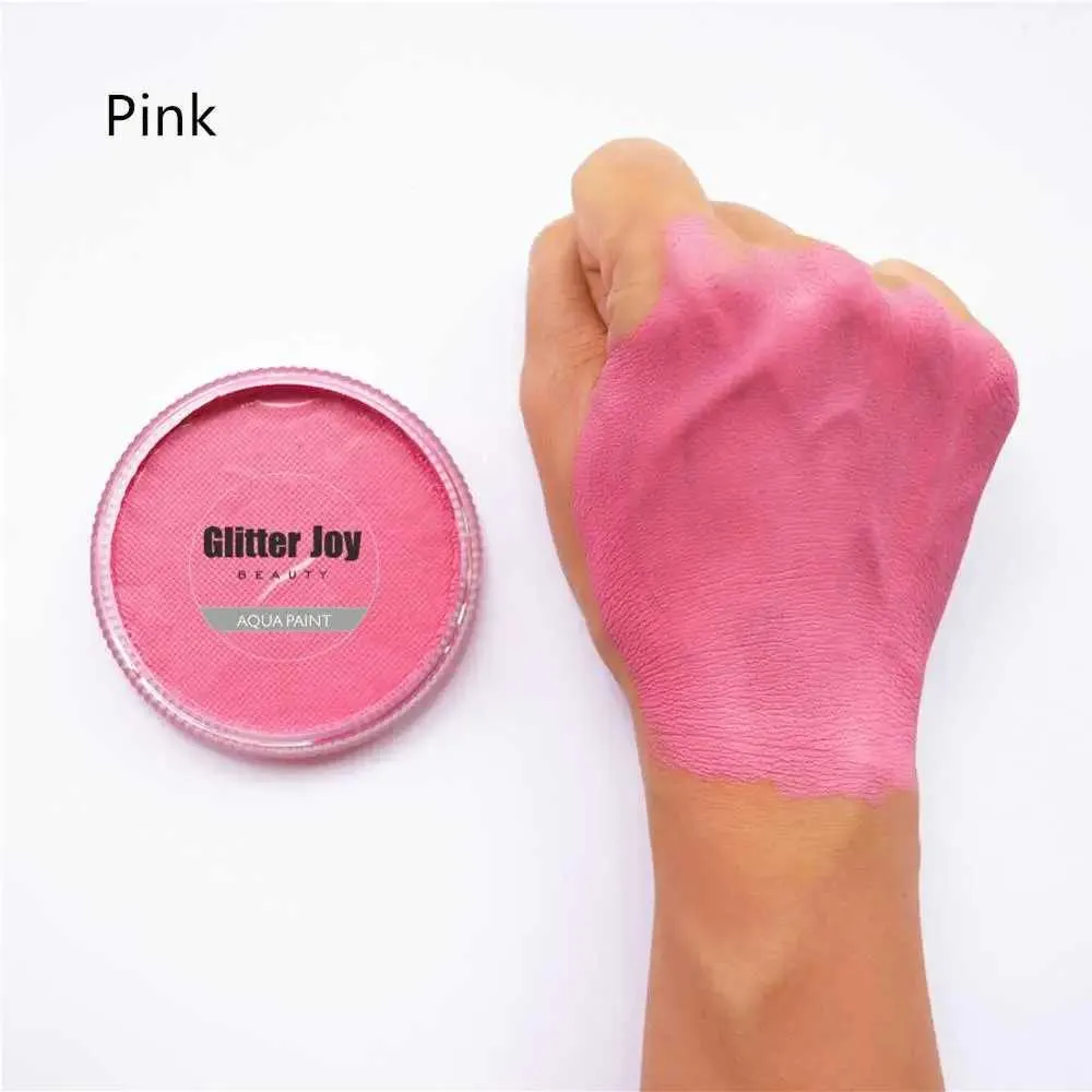 Water Active Pink Body Paint Am Set 30g/Pc For Facial And Body Paint ...