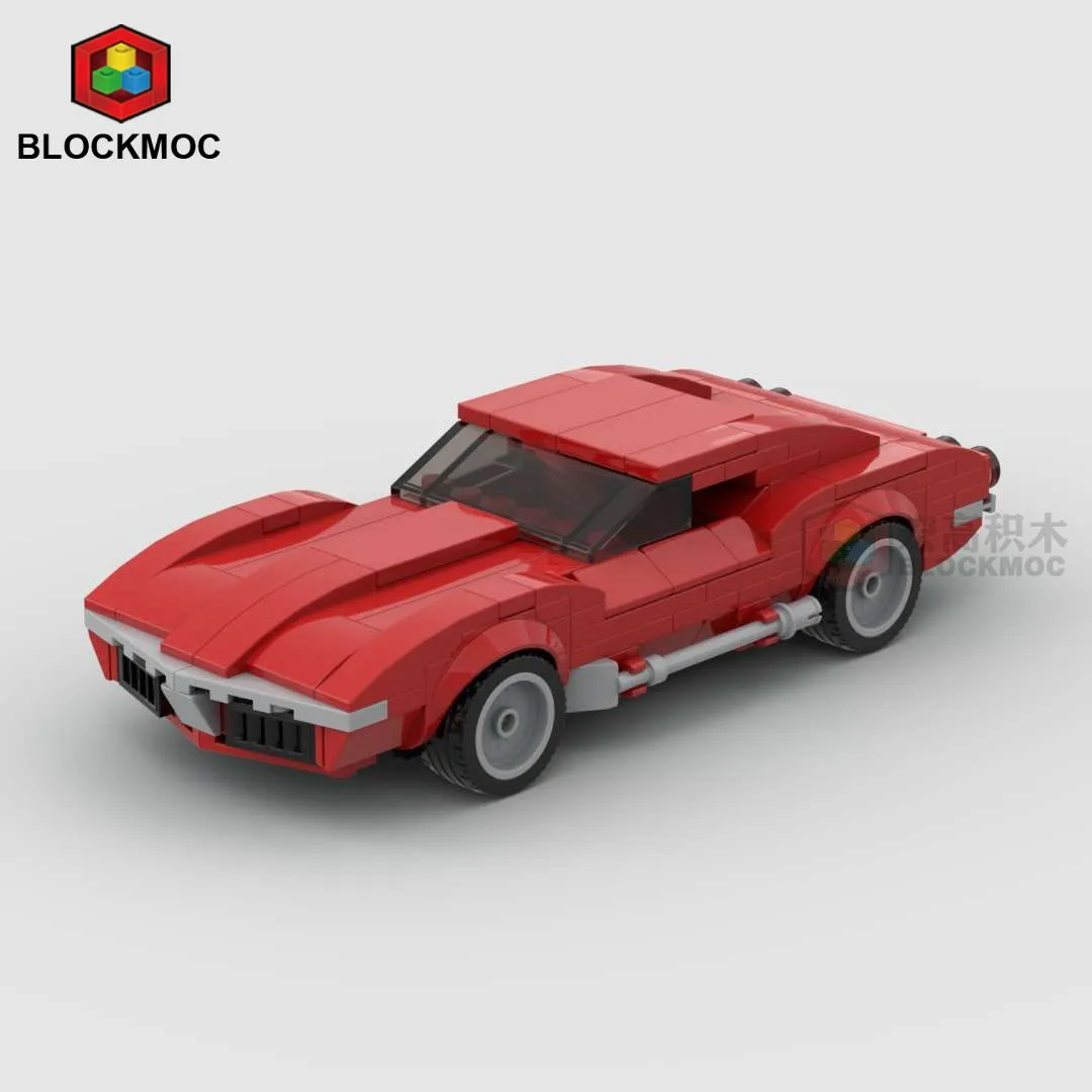 DHgate.com:MOC Corvette C3 Stingray Building Blocks Set for Racing ...