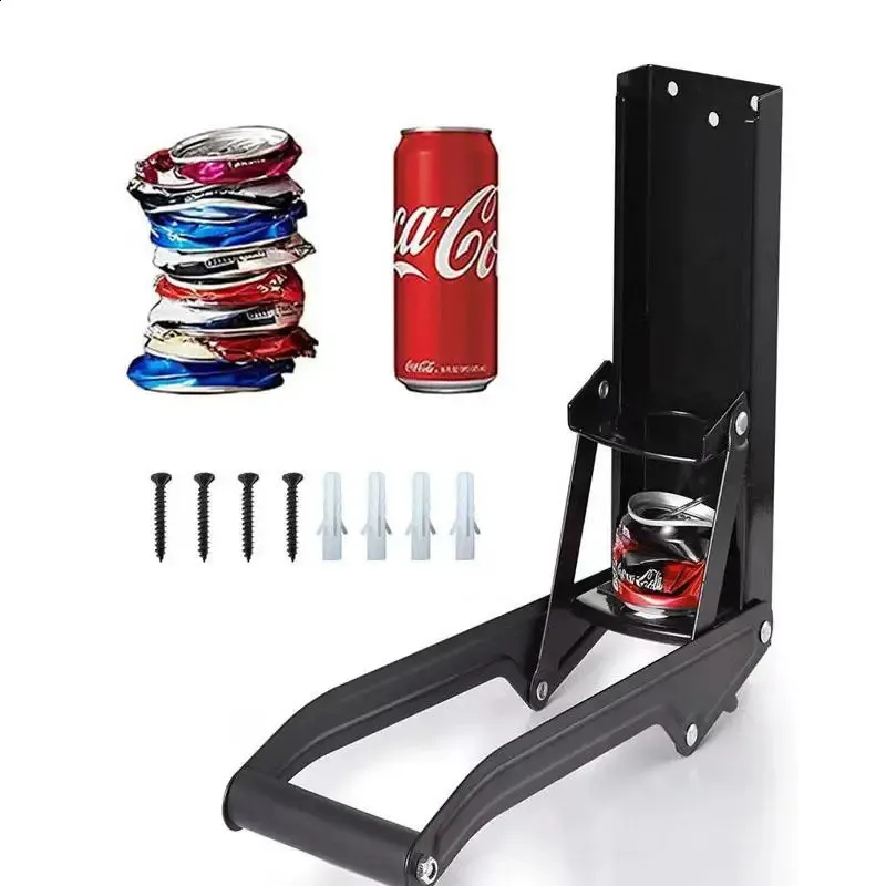 16oz Heavy Duty Aluminum crusher can crusher - Wall Mounted for Soda ...