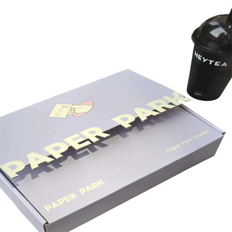 Customizable Color Tear Strip Fedex Tube Box With Corrugated Cardboard ...
