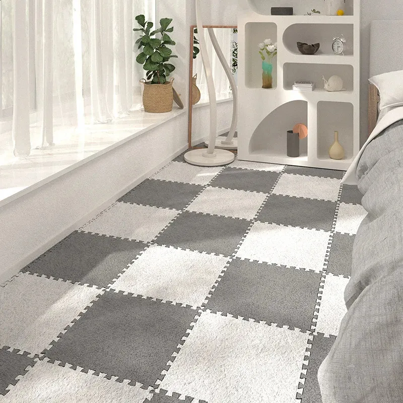 Washable & Cuttable Bedroom Mats: Soft, Splicing Floor Tiles for ...