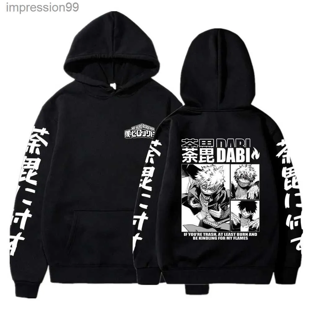 My Hero Academia MHA Hoodie Dabi Manga Icons Halloween Sweatshirts For ...