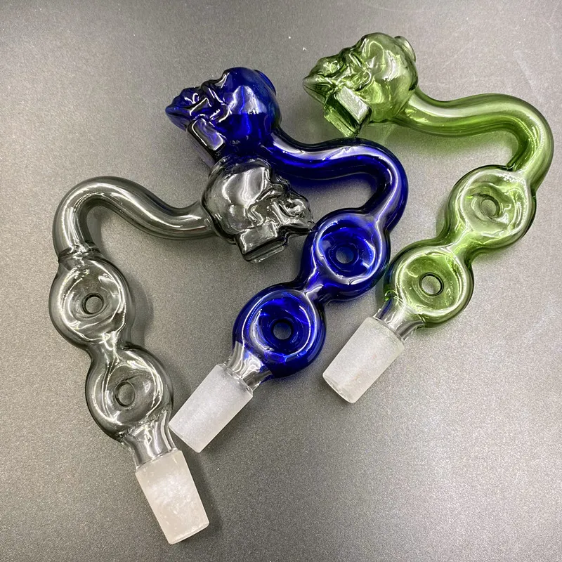 Skull Shaped Glass Bubble Bowl Oil Burner Pipe With... From Qbsomk, $1. ...