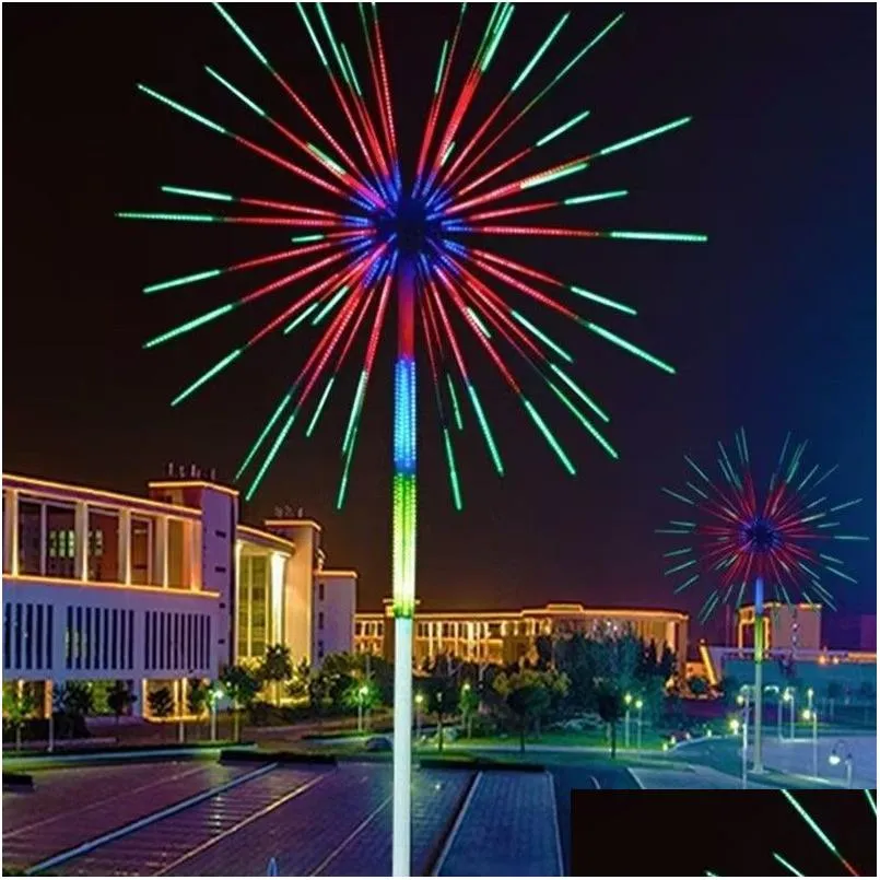 DHgate.com:Outdoor Garden LED Fireworks Light - 20 Colorful Changing ...