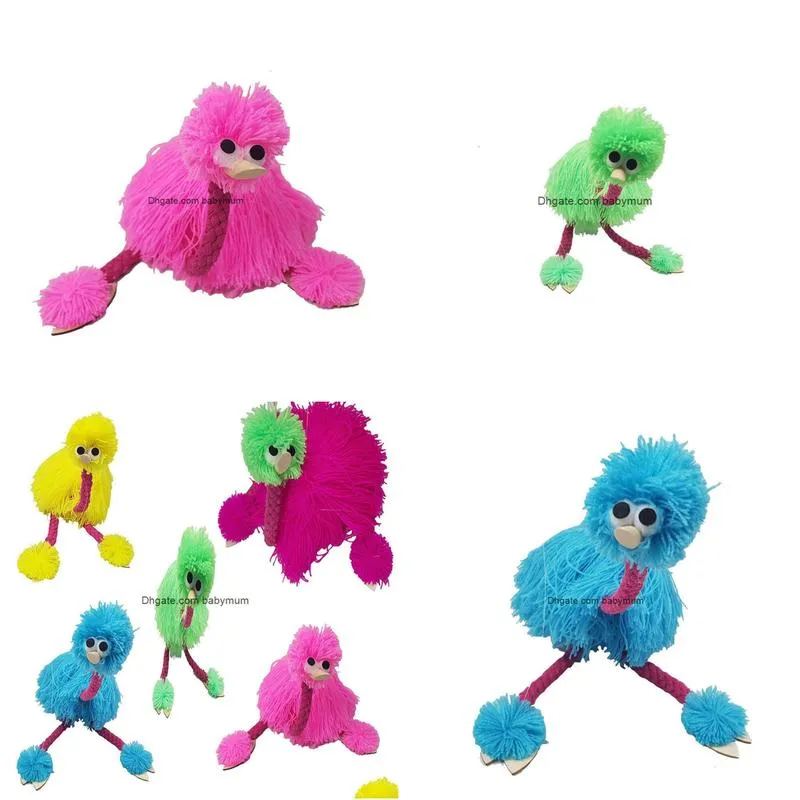 Plush Ostrich Marionette My Life Grinch Doll 36cm/14inch Muppets Animal ...