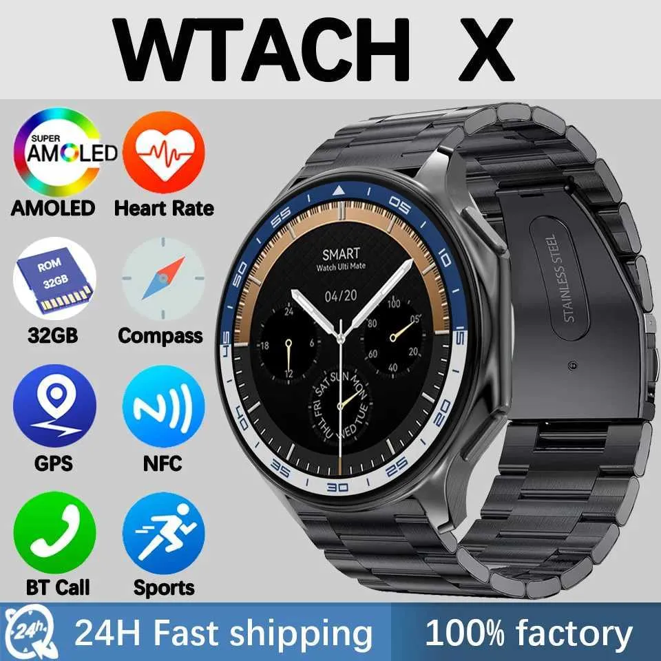 Suministro Al Por Mayor 2024 Último Reloj DT X: 32GB NFC Smartwatch Con ...