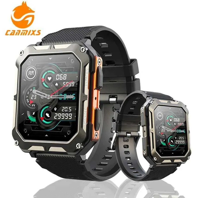 Water Resistant Smart Watch: Premium Fitness Tracker with Bluetooth ...