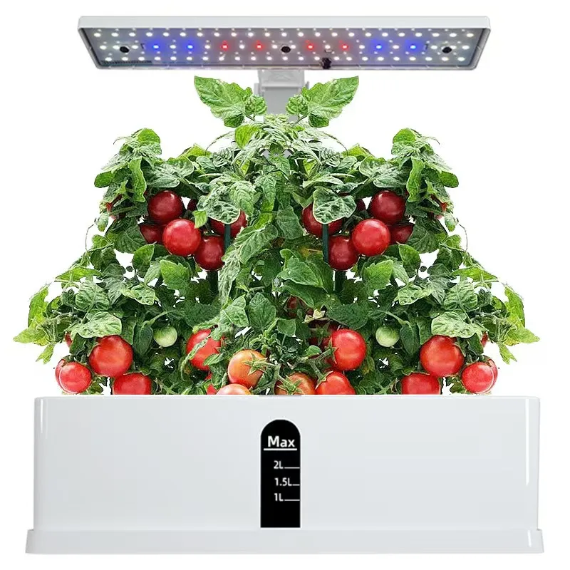 Indoor Hydroponics Growing System With LED Light, Smart Planting ...