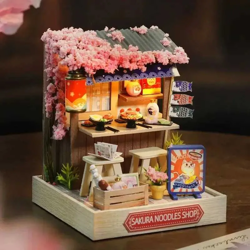 Mini Miniature Doll House DIY Small House Kit... From Kam_wo_court1 ...