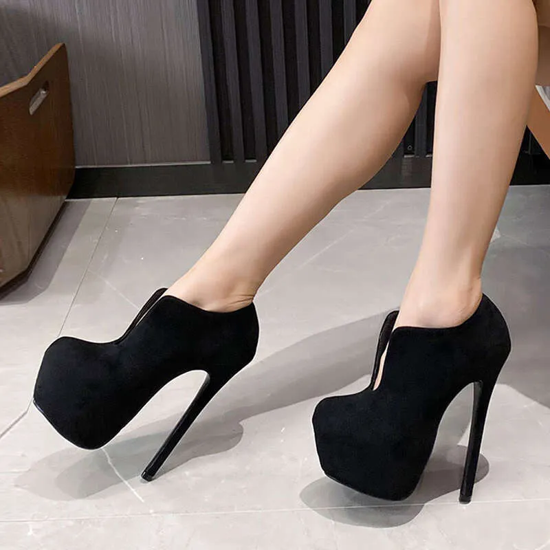 Liyke Women's Extreme Thin High Heel Stripper Pole Platform Dance Heels ...
