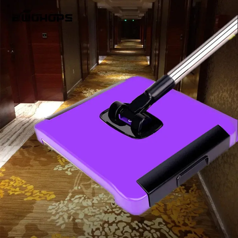 Cordless Sweeper Broom: Lightweight Hand Carpet Sweeper for Effortless ...