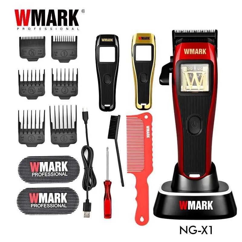 WMARK NG X1 Maglev High Speed Hair Trimmer DLC Blade, Metal Blade Grass Trimmer For Precise Cuts ...