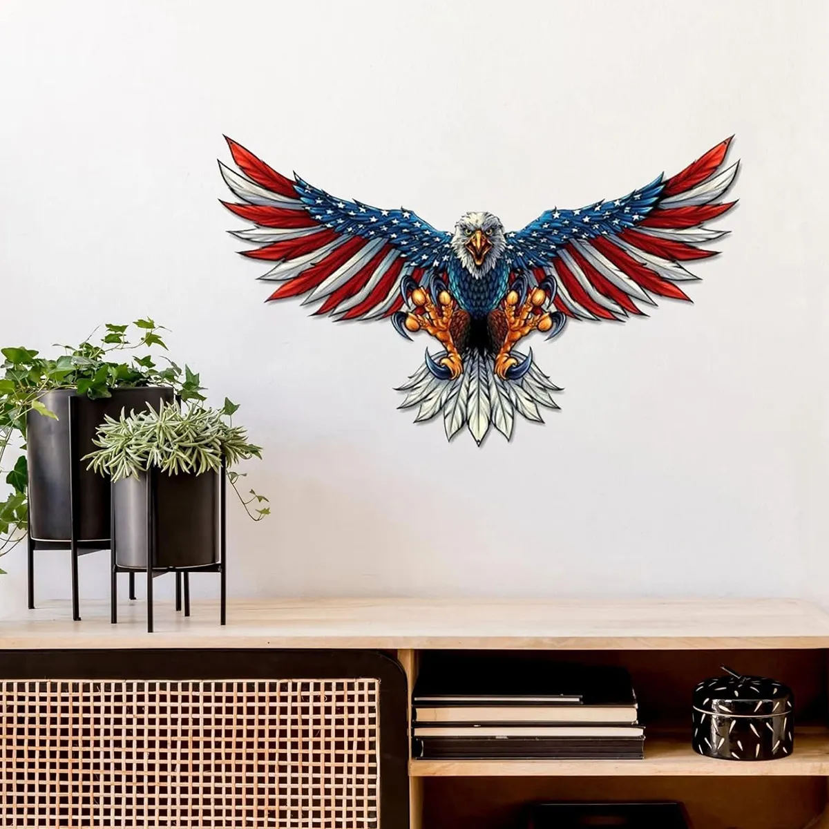 Eagle Wall Decal Eagle Metal Wall Art