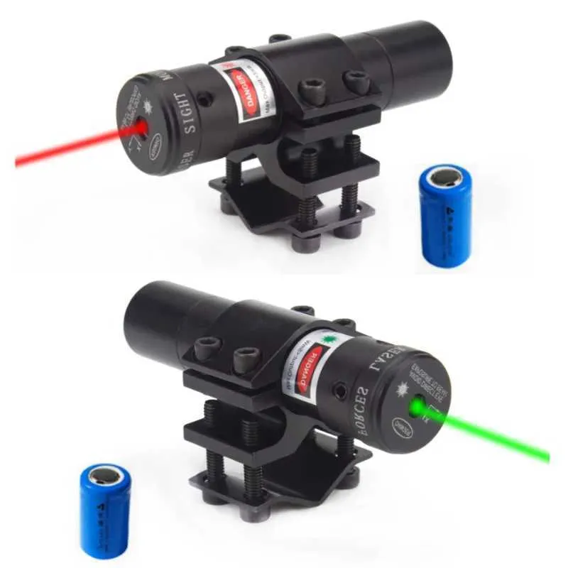 Red Dot Rifle Laser Vision Laser Indicator With 11mm 20mm Rail ...
