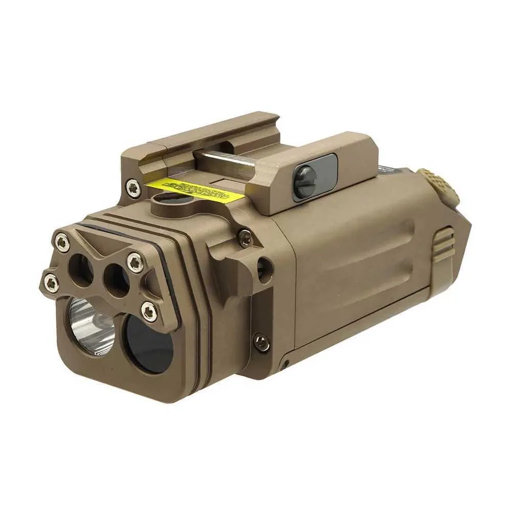 Tactical DBAL PL Dual Beam Red Laser Pistol Light Flashlight With Red ...