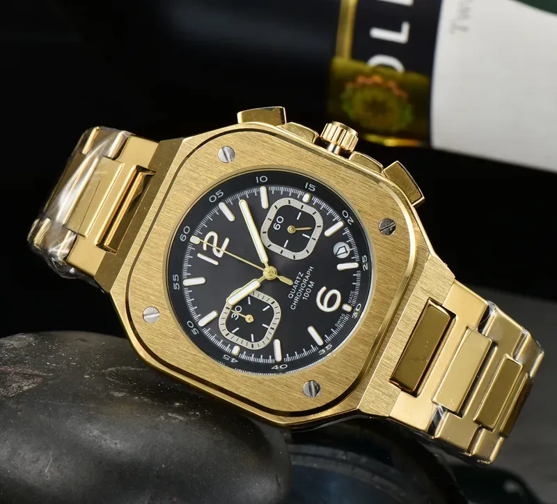Premium Men's Chronograph Watch: Luxury Style, All Dials Functional ...