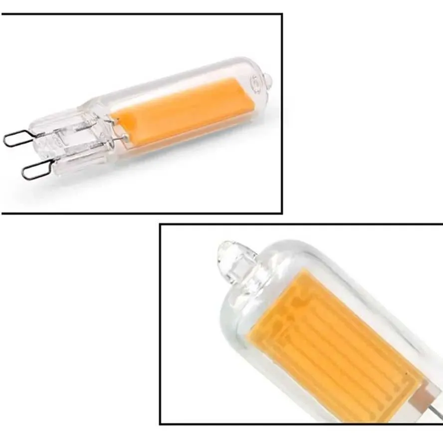 G9 LED Bulb Super Bright 7W-15W 220V Glass Lamp COB Constant Power for ...