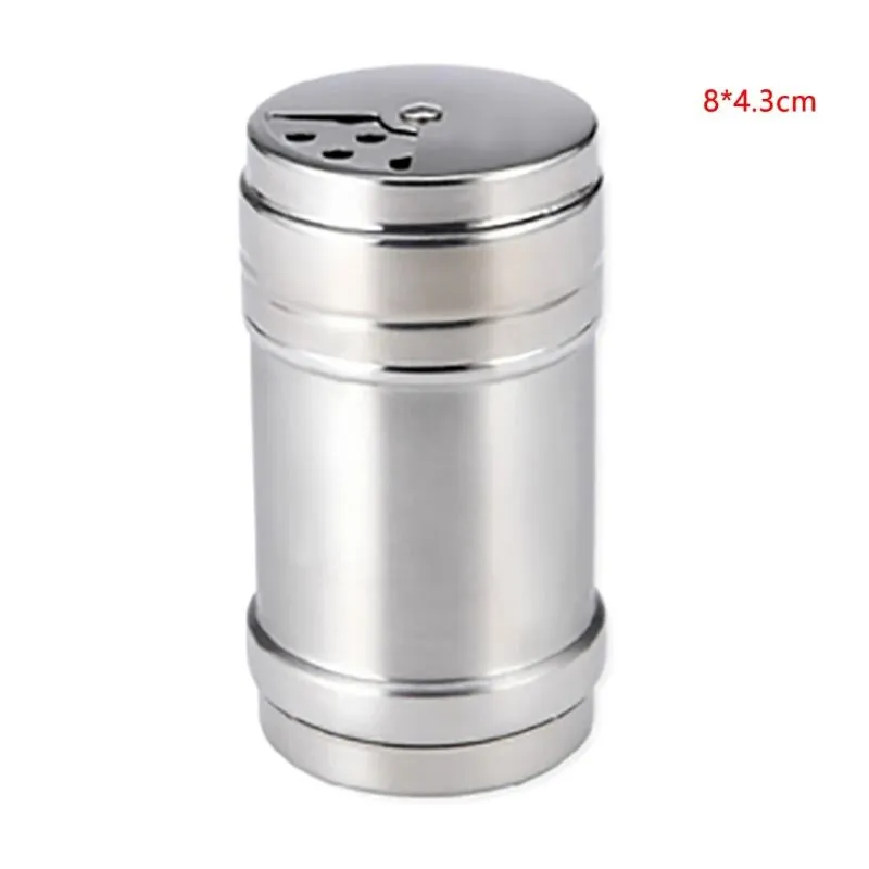 Stainless Steel Multi-Functional pepper and salt dispenser with ...
