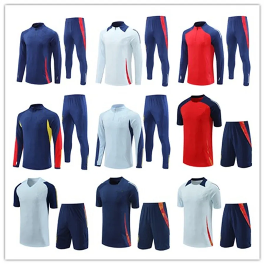 Spagna Espagne Spanien EspaNa Spain soccer tracksuit Kit - 24/25 ...