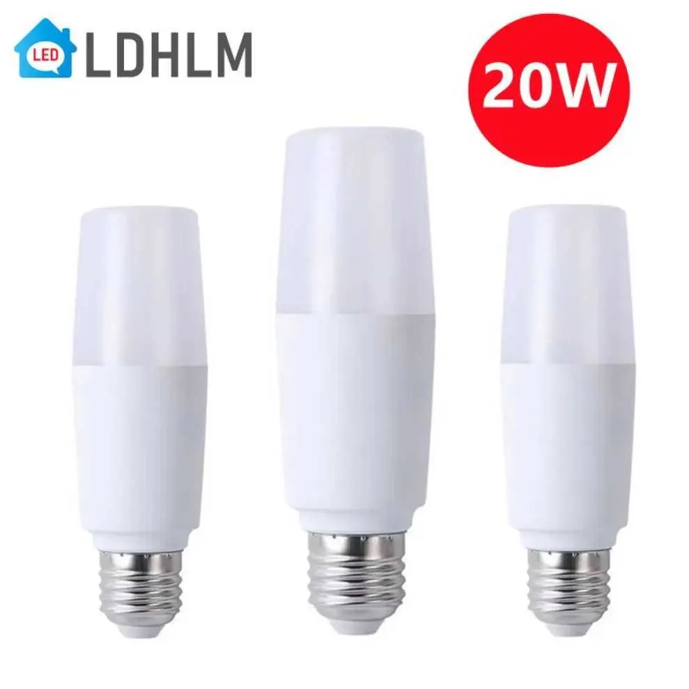 5W 10W 15W 20W Warm White E27 LED Corn Bulb Cylindrical Globe Shape AC ...